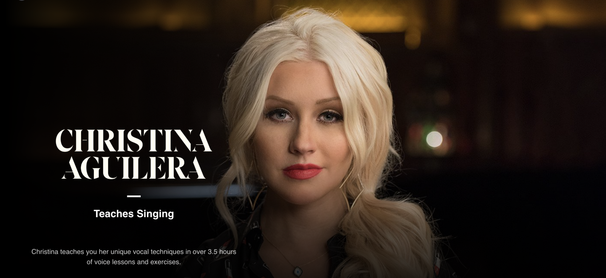 Is the “Christina Aguilera Teaches Singing” Course Worth It? Christina ...
